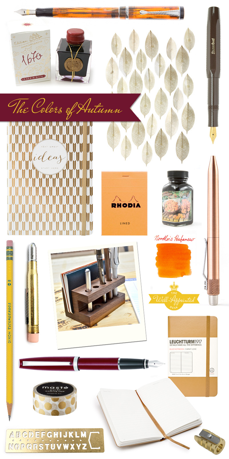 Fashionable Friday: Colors of the Season - The Well-Appointed Desk