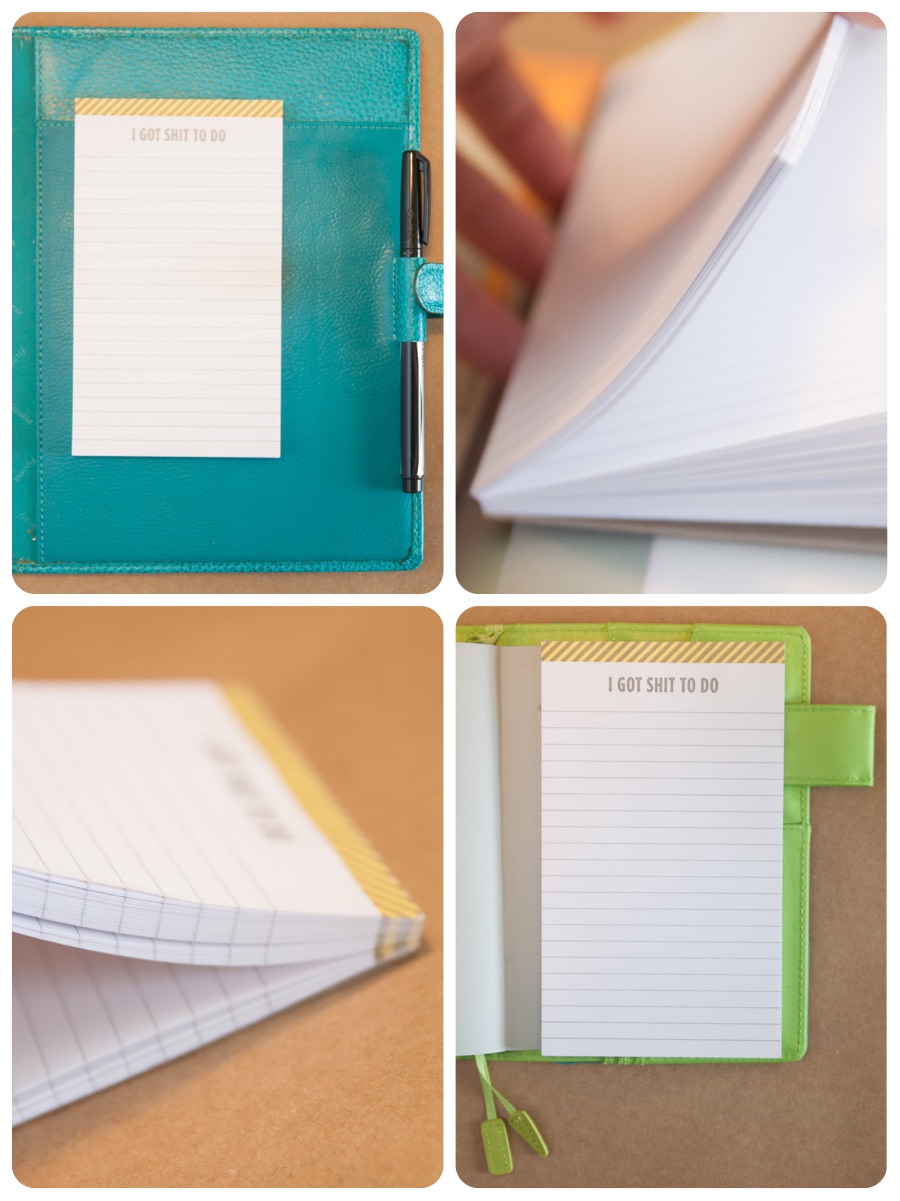 Hot Off The Press: I Got Sh*t To Do Notepads - The Well-Appointed Desk