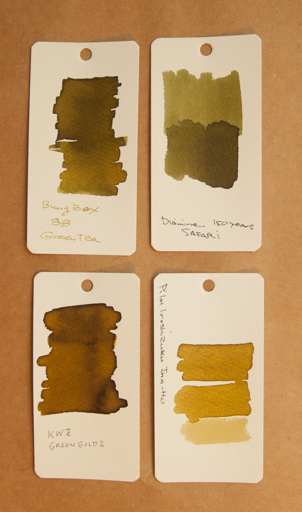 Jinhao X750 + Zebra G Nib Hack + KWZ Green Gold 2 Ink – The Well ...