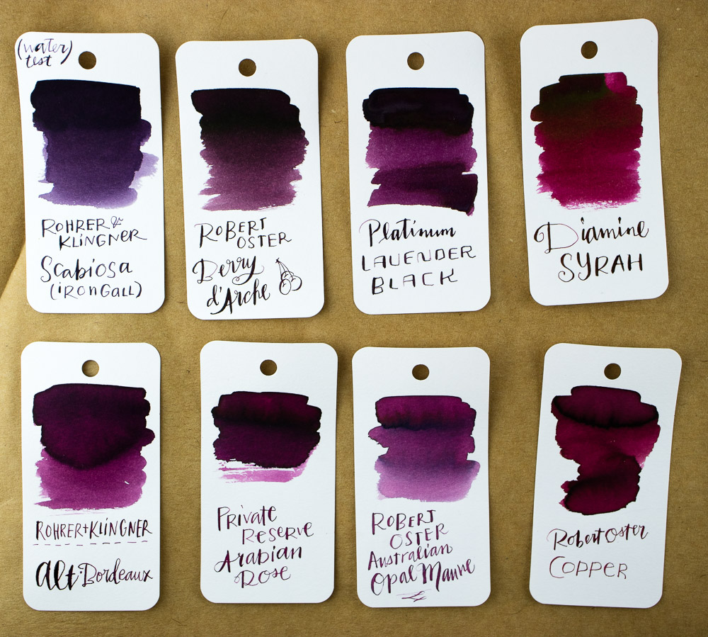Ink Review: Robert Oster Berry D'arche - The Well-Appointed Desk