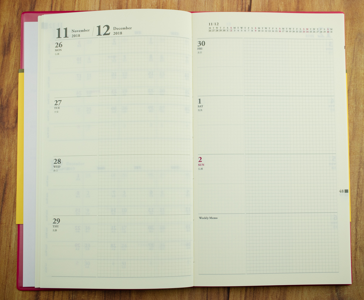 Preview: 2019 Midori Planners – The Well-Appointed Desk