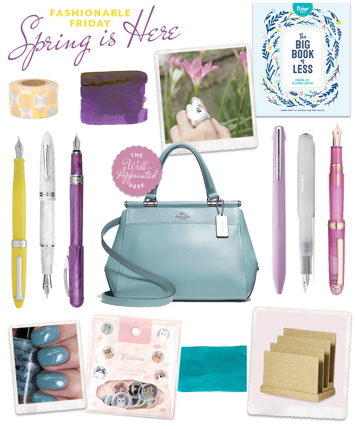 Fashionable Friday: Spring is Here! – The Well-Appointed Desk