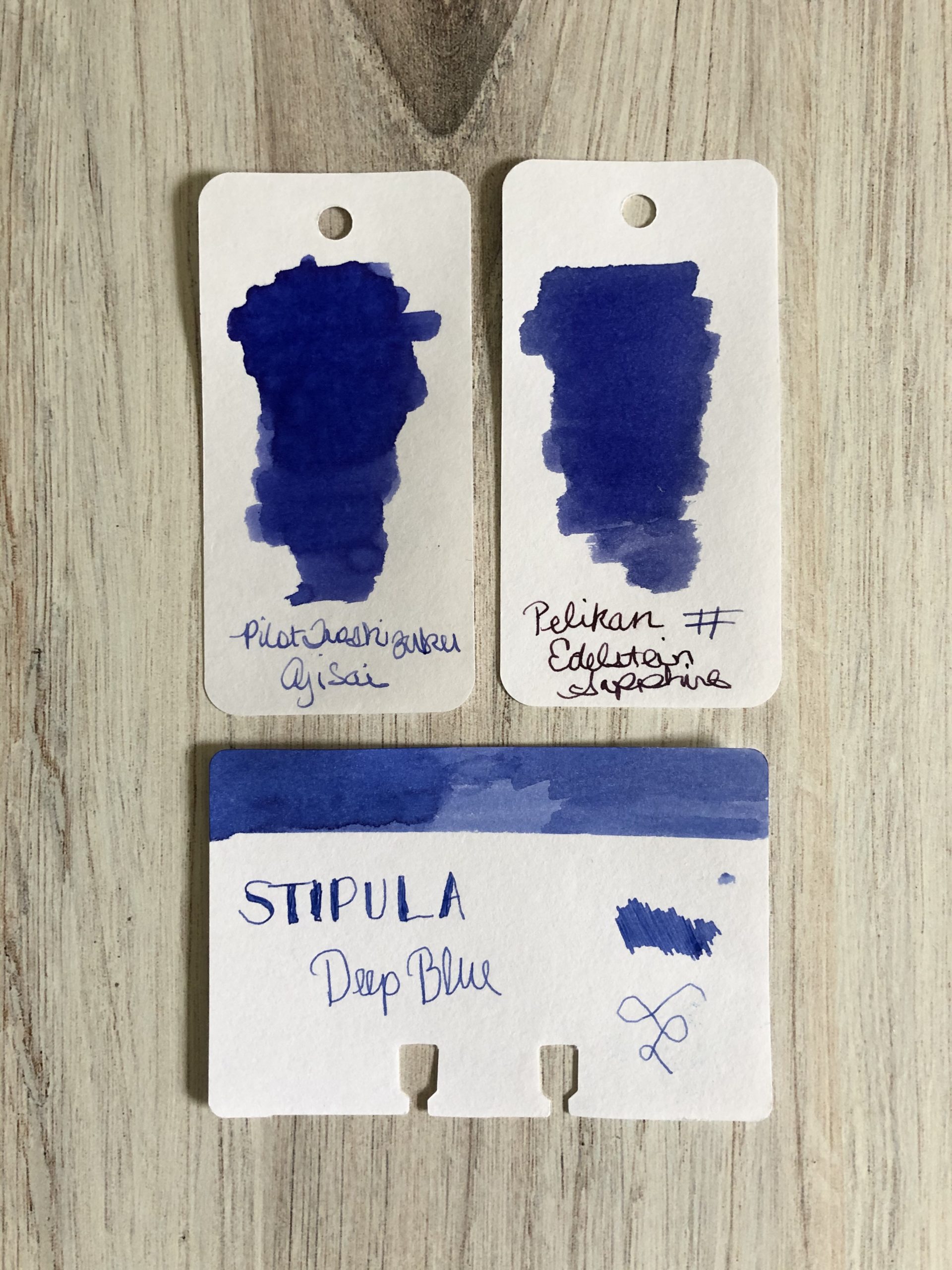 Ink Review: Stipula Calamo Deep Blue - The Well-Appointed Desk