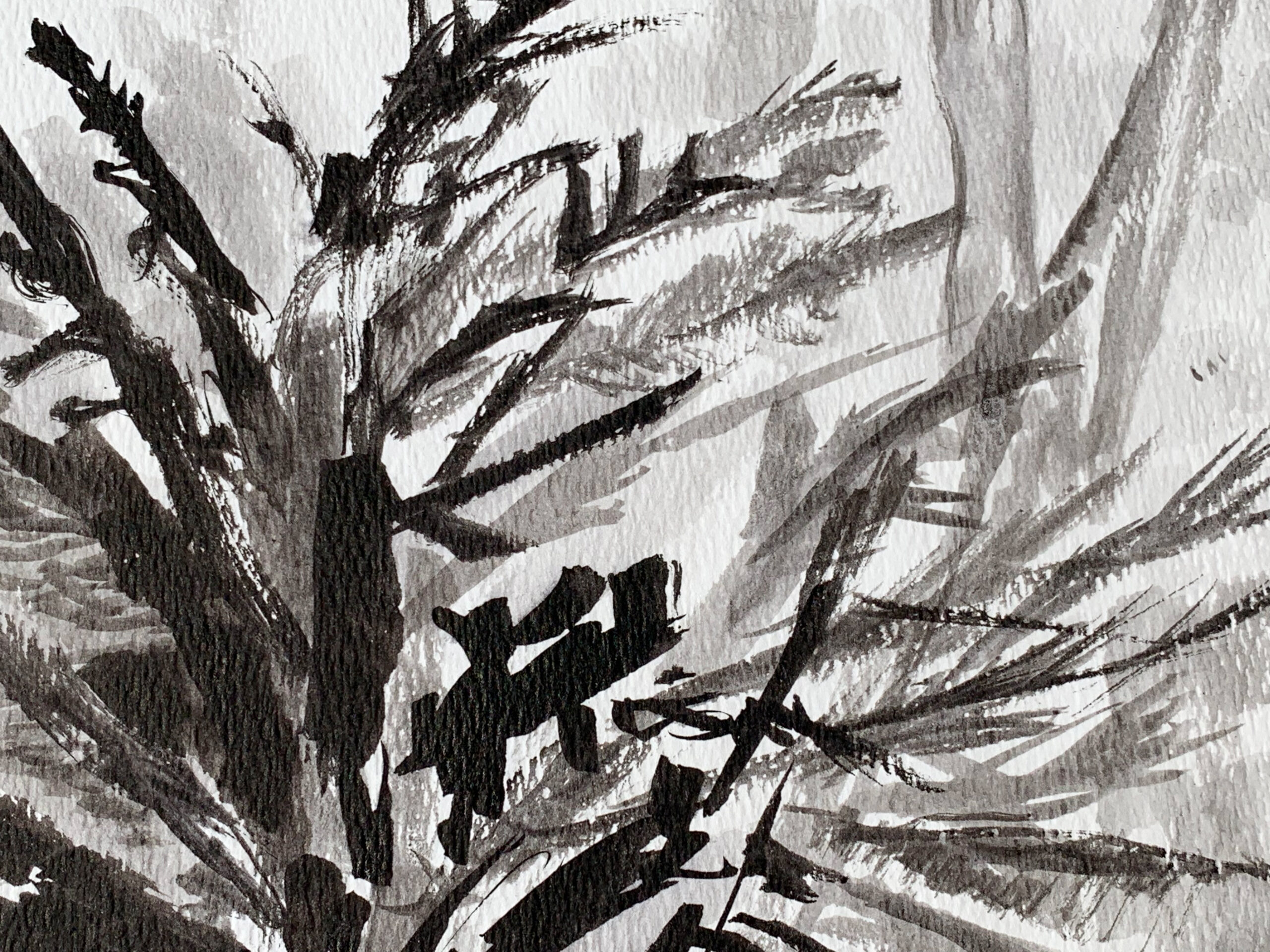 Shameless Plug: Julia van der Wyk’s Ink Wash Painting Class – The Well ...