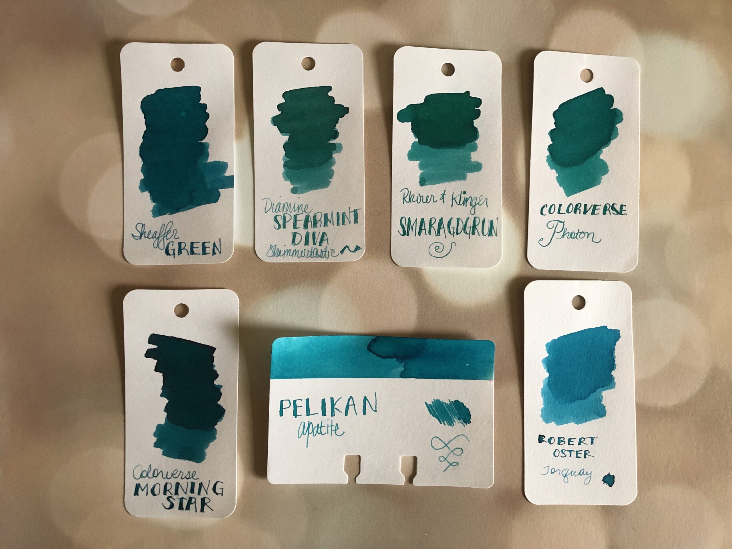 Inkmas Day 4: Pelikan Edelstein Apatite – The Well-Appointed Desk