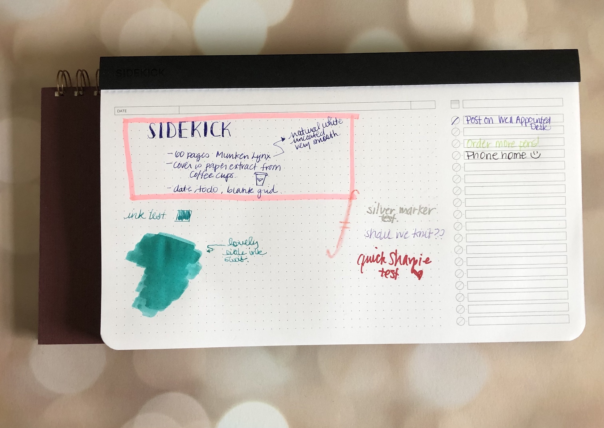 Notebook Review Cortex Sidekick Notepad The Well Appointed Desk