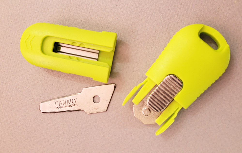 Review: Canary Modoruba Cardboard Box Cutter – The Well-Appointed Desk