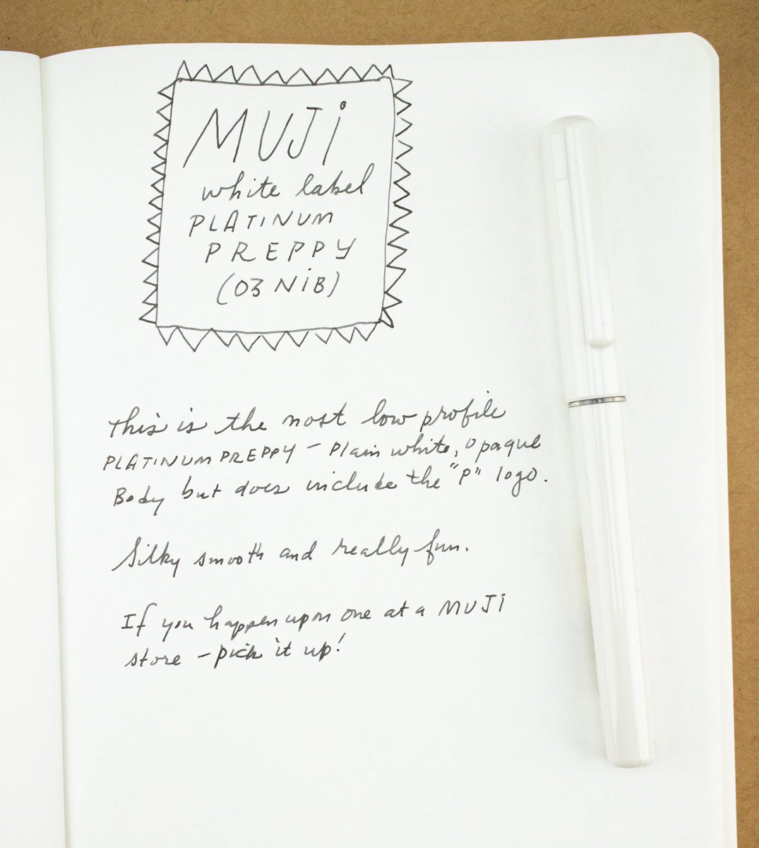 Mini-Review: Muji Fountain Pen – The Well-Appointed Desk