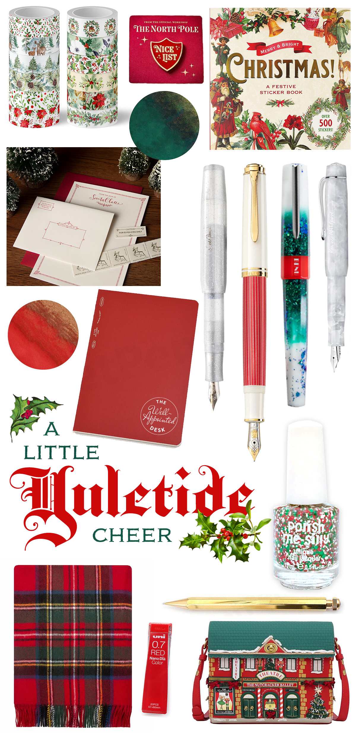 Fashionable Friday: A Little Yuletide Cheer - The Well-Appointed Desk
