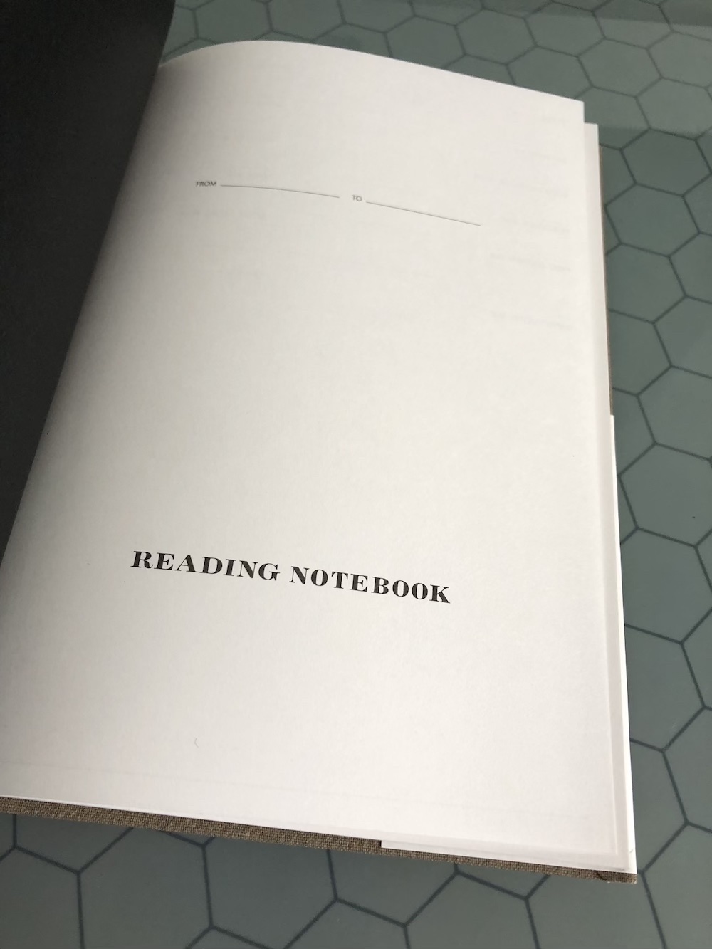 GIVEAWAY: Mark’s EDiT Reading Notebook – The Well-Appointed Desk
