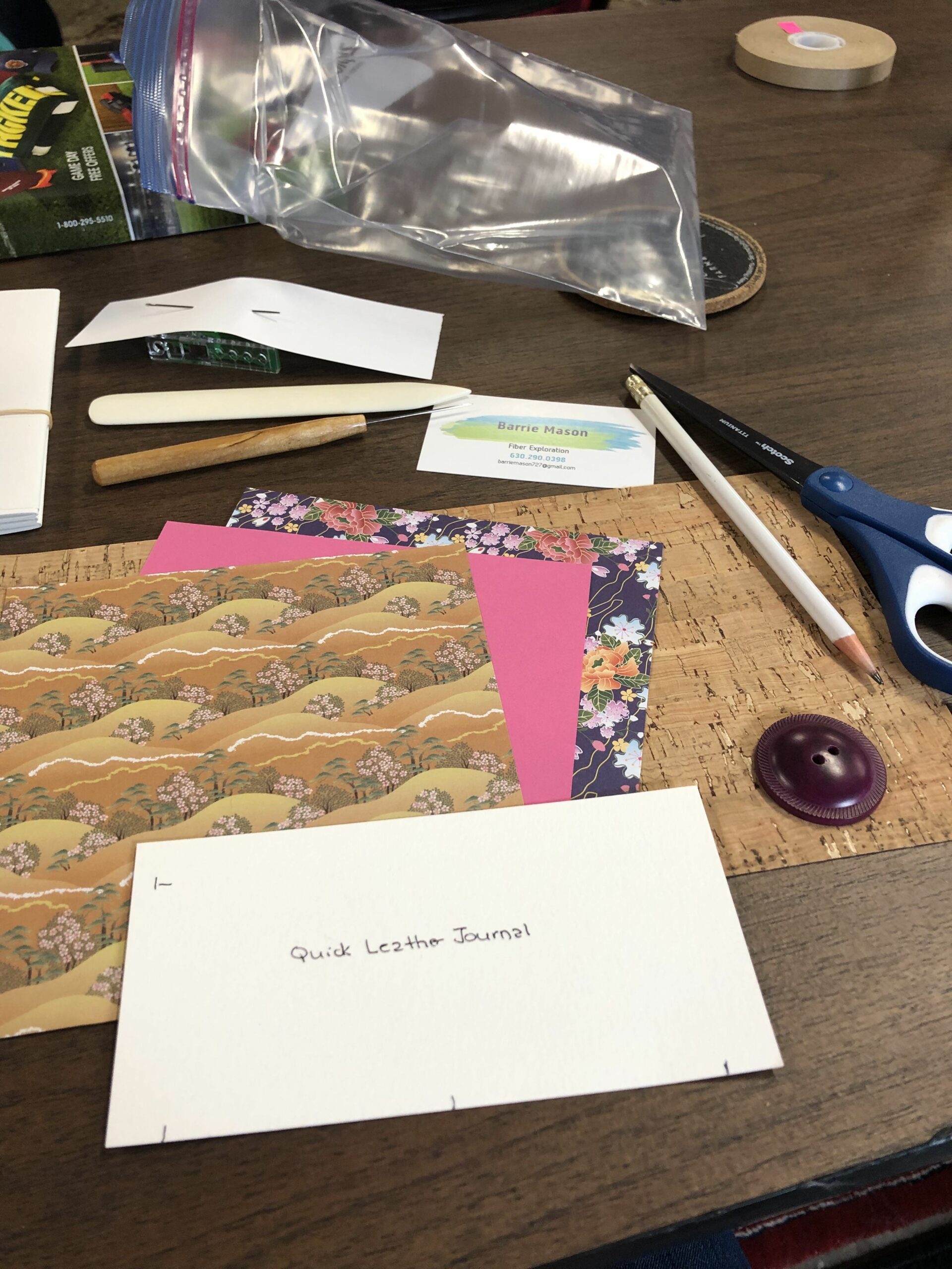 Making my own journal. – The Well-Appointed Desk