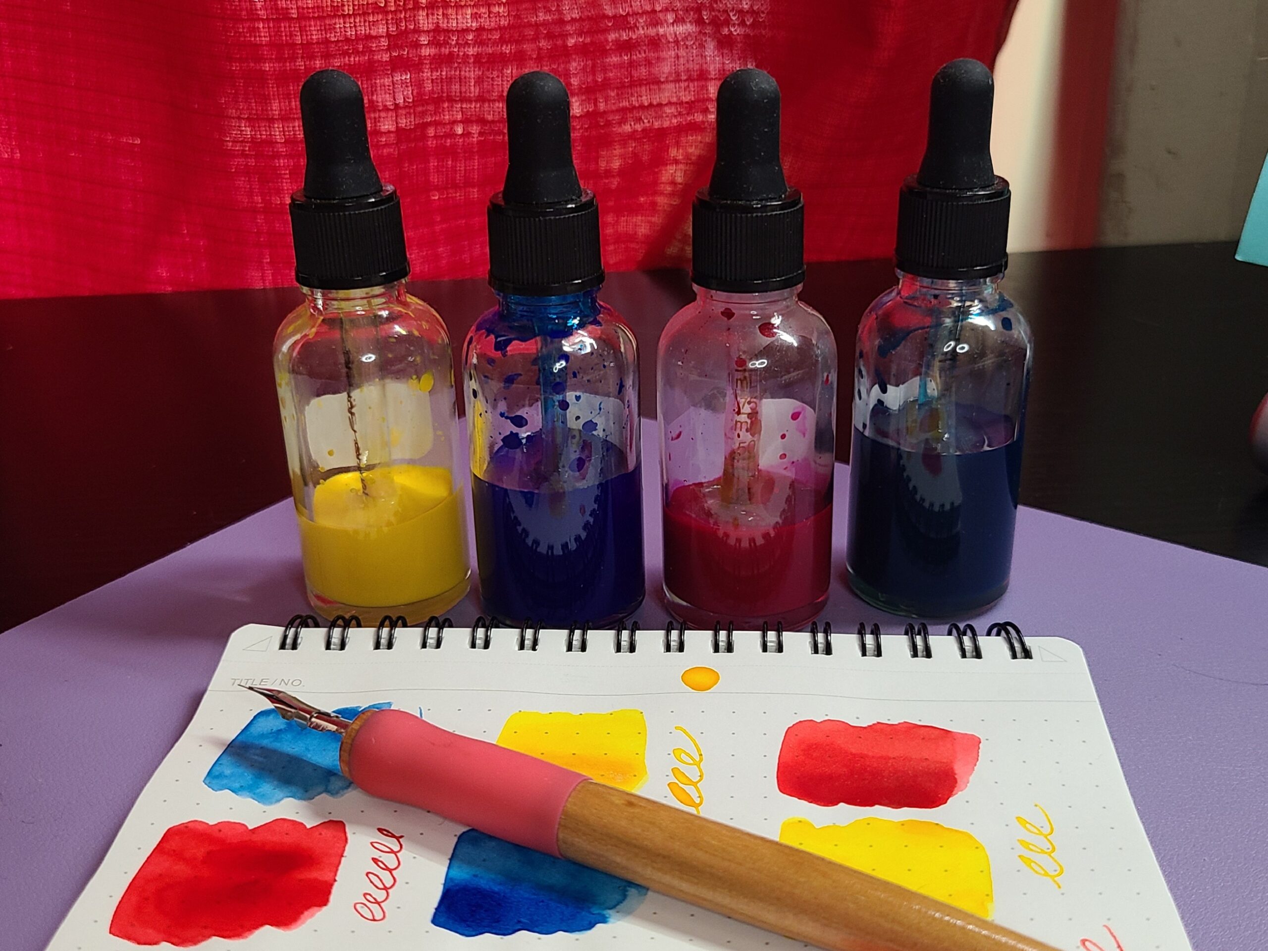 The Mad Scientist Method of Mixing Your Own Fountain Pen Ink Colors ...